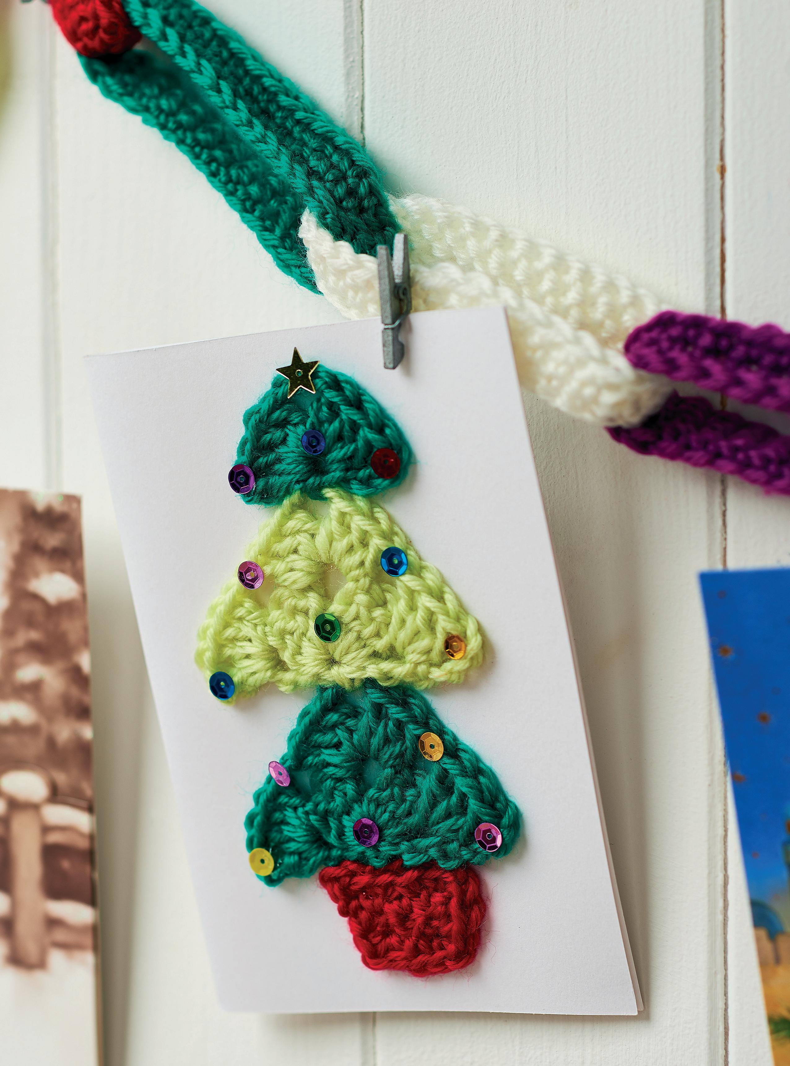Crochet christmas card embellishments | Top Crochet Patterns