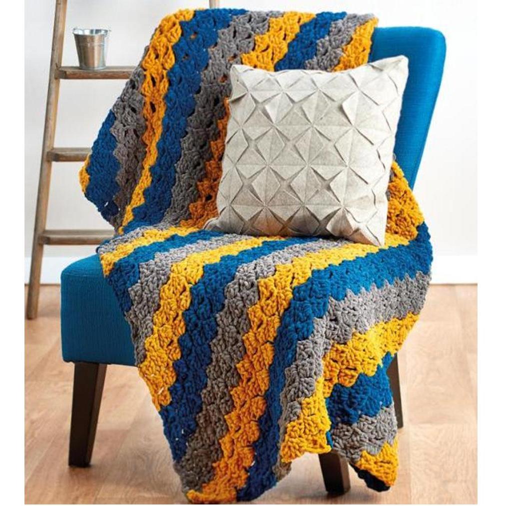 Chenille Blanket | Top Crochet Patterns