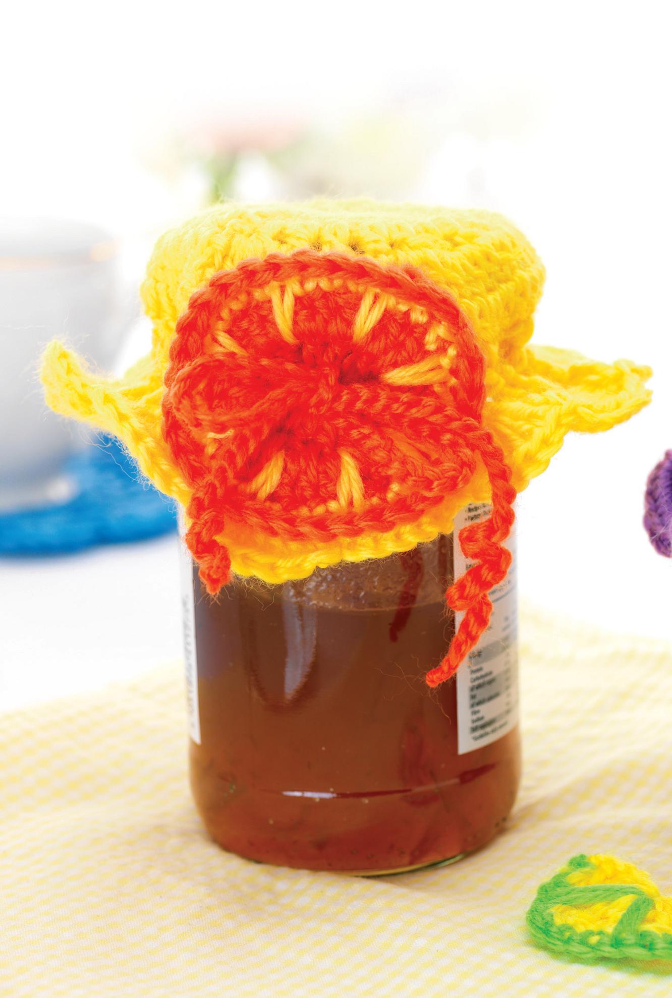 Crochet jam jar covers | Top Crochet Patterns