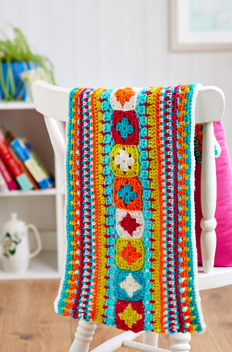 Sampler blanket | Top Crochet Patterns