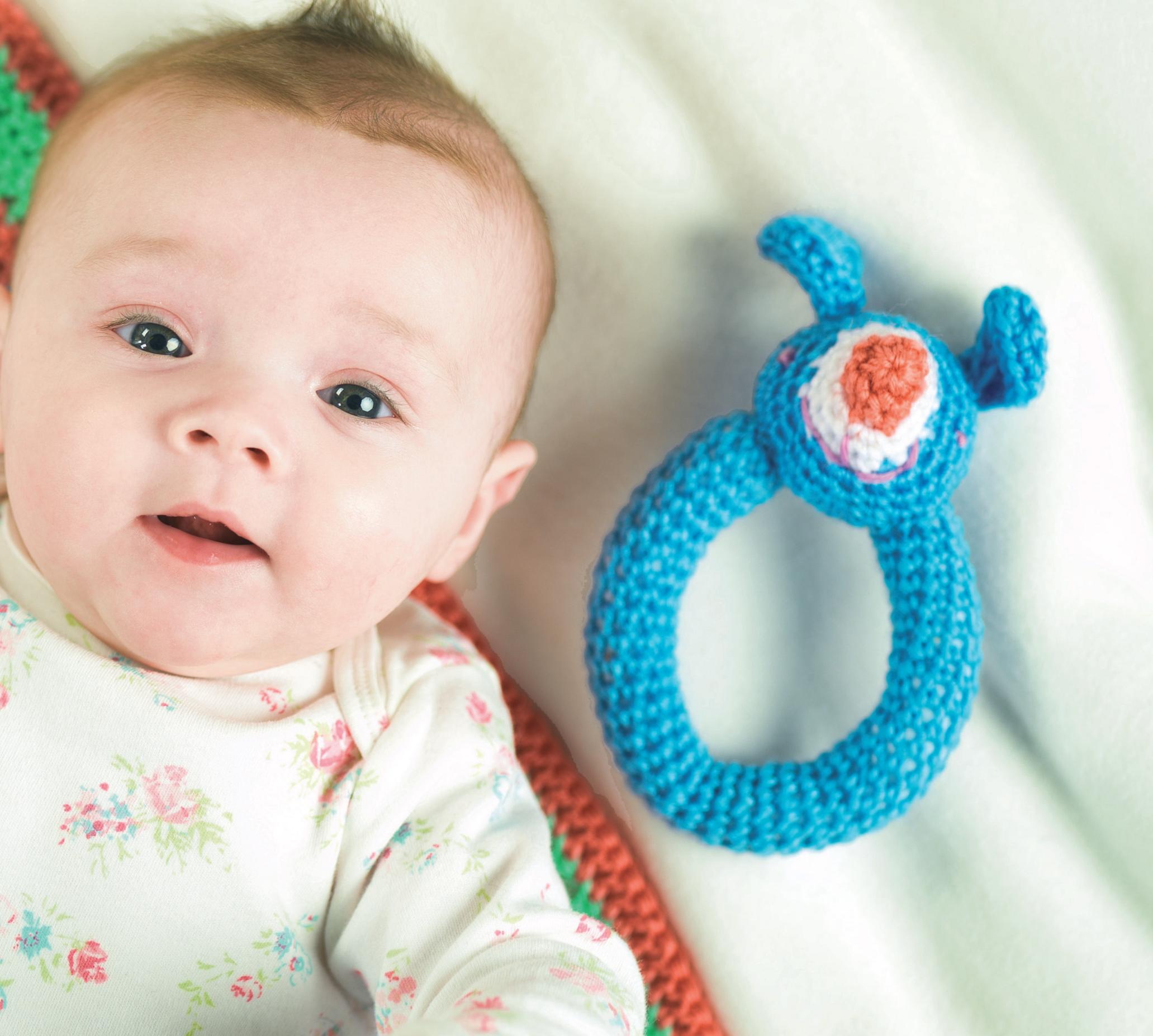 Crochet rattle and teething ring | Top Crochet Patterns